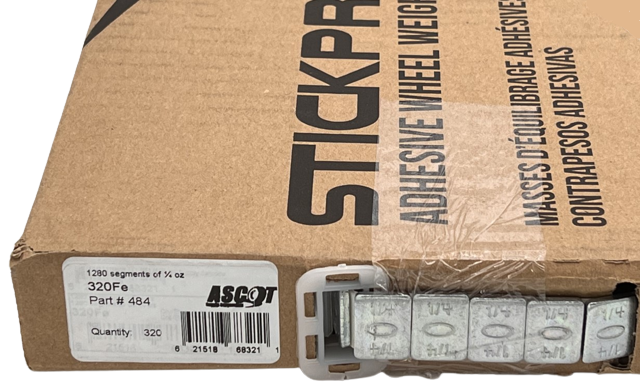 320FE 1/4 Oz. Steel Roll Tape Weight (1,280 Seg.) | Best Distributing,LLC