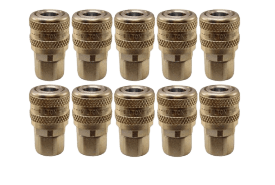 Milton 715 10 Pack M-Style (1/4" Basic) Kwik-Change Coupler (1/4 ...